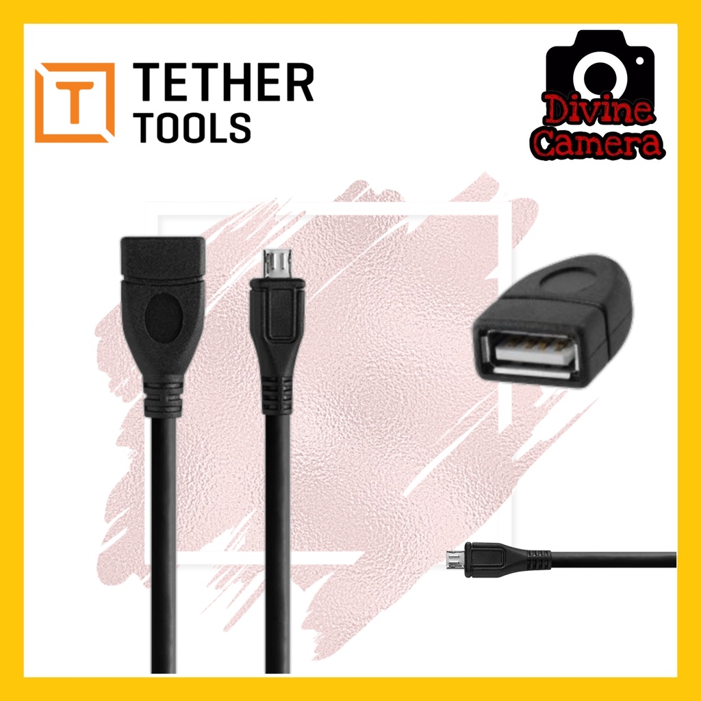 TetherPro USB 2.0 Female to Micro-B 5-Pin OTG Adapter | Shopee Malaysia