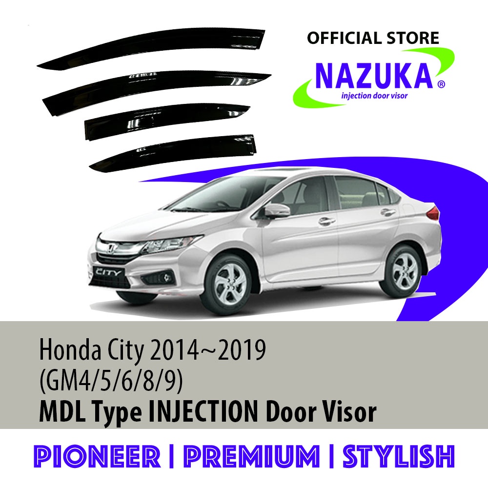 ORIGINAL NAZUKA Honda City (GM4/5/6/8/9) Year 2014 15 16 17 18 19 20 ...