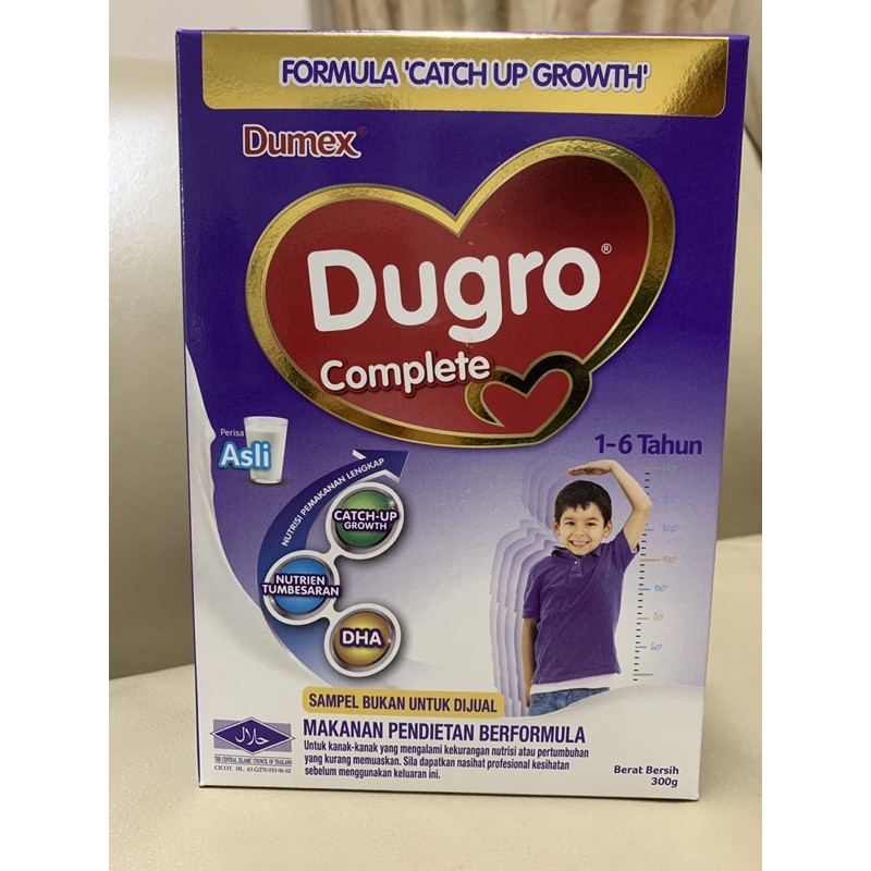 Dumex Dugro Complete 300g 1-6years EXP 1 JUN 2022 | Shopee Malaysia