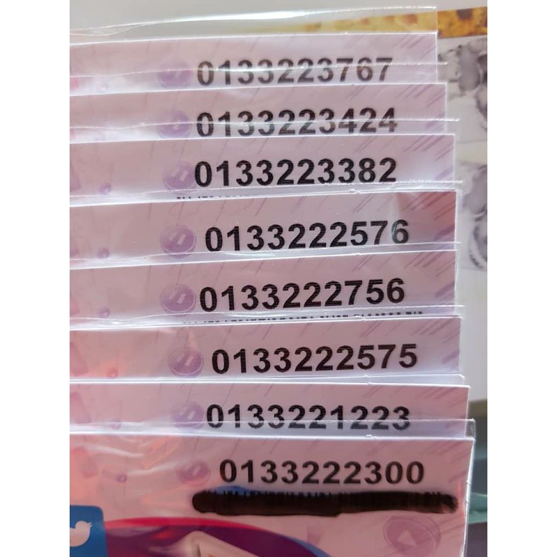 VIP NUMBER ~ HOTLINK MAXIS CELCOM TUNE TALK DIGI UNLIMITED PREPAID ...