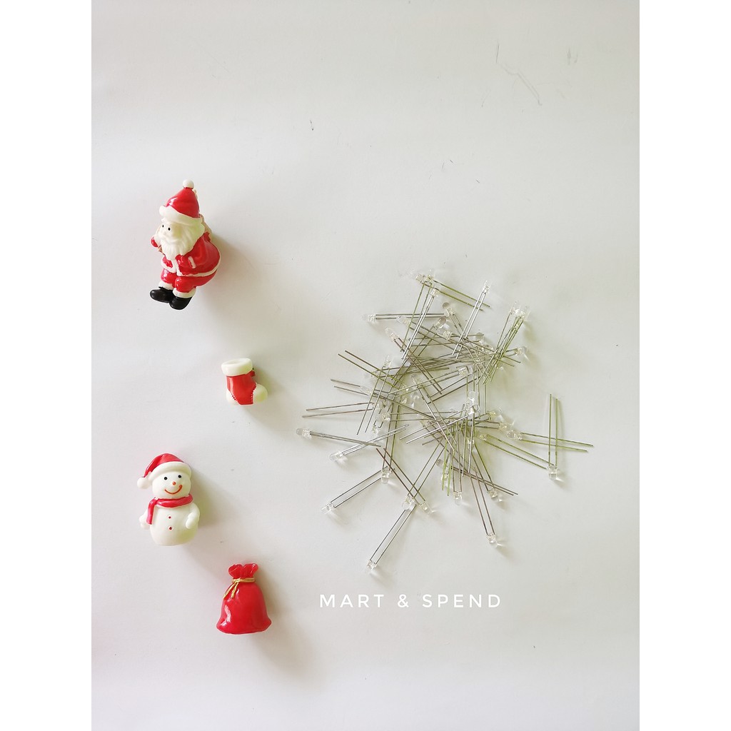 [READY STOCK] SHARP 3mm Round Bright Red Light-emitting Diode LED (100% ...