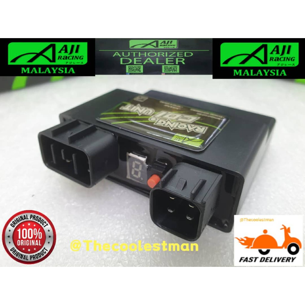🔥READY STOCK🔥Aji Racing CDI Unit LC135 9 Mode Adjustable / Non-Adjustable ( 100% Original ...