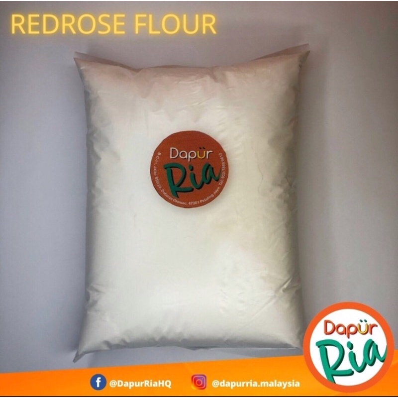 DAPUR RIA - RED ROSE FLOUR 1kg | Shopee Malaysia
