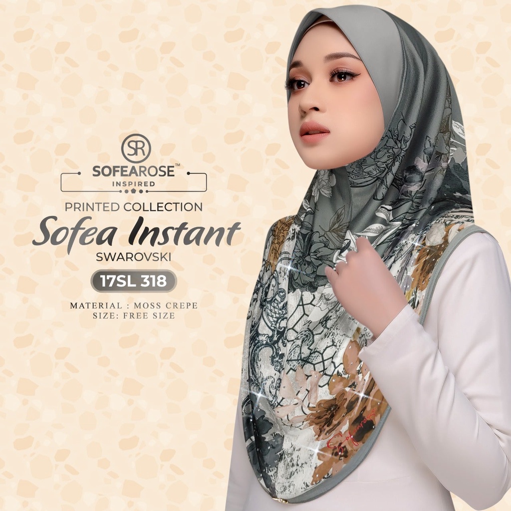 Tudung Sarung SofeaRose Printed Ready Stock [SL, 11SP, 12SE,14SE, 15SE] | Shopee Malaysia