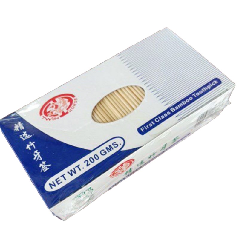 Premium Bamboo Toothpick Disposable Hygiene 2 Way Natural Toothpicks ...