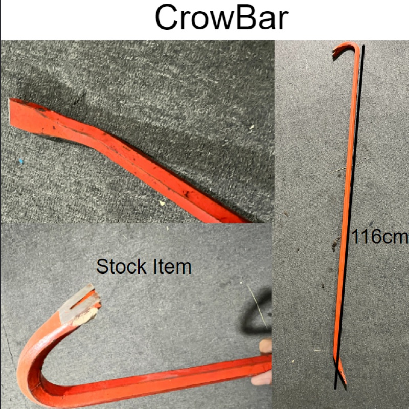 Heavy Duty Metal Crowbar Wrecking Claw Craw Bar Nail Puller Bar Pry Bar ...