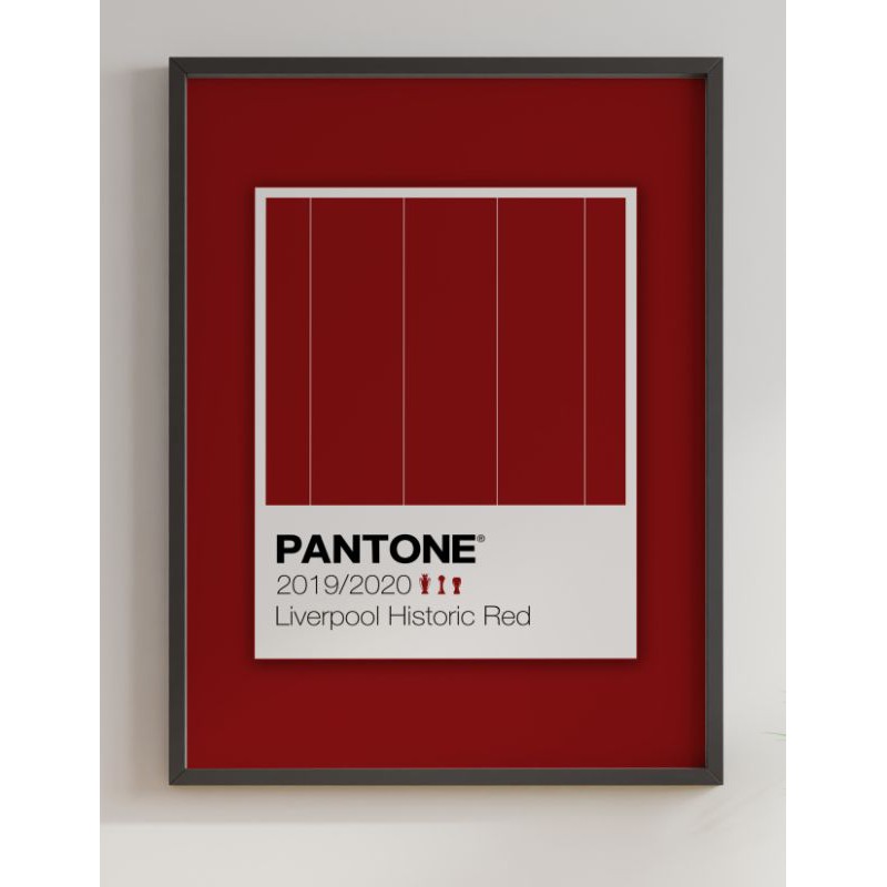 P3 | Pantone X LFC | Liverpool FC | A3 Poster | Shopee Malaysia