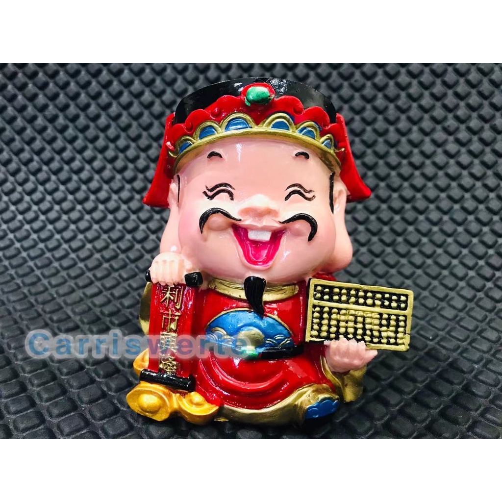 CARRISWERTE Cute Small Wealth God With Abacus Fortune Bringer | Shopee ...