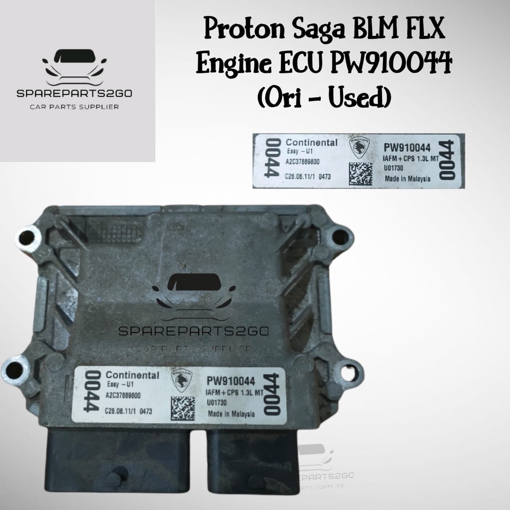 Proton Saga BLM FLX Engine ECU PW910044 | Shopee Malaysia