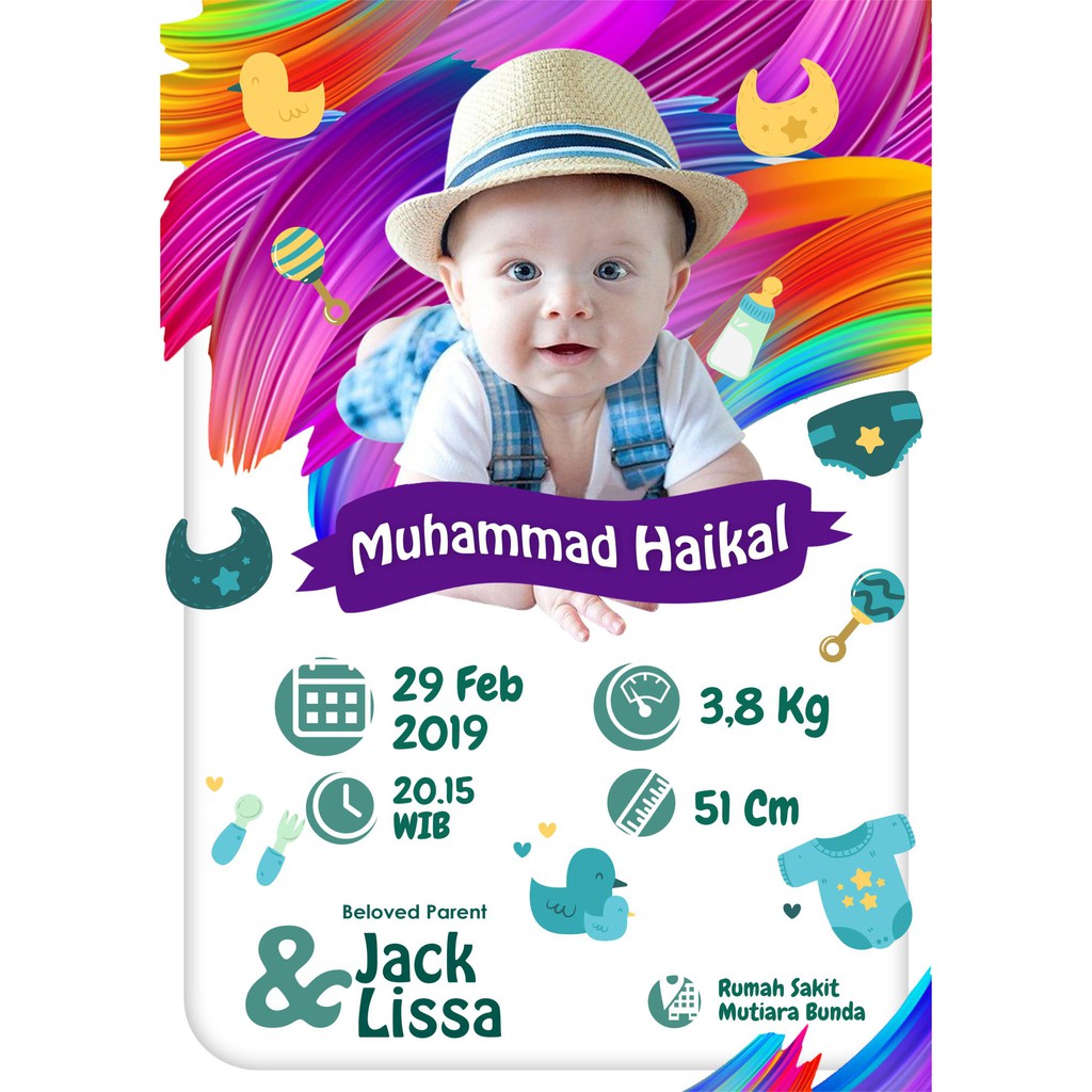 Biodata Baby / Baby Bio | Shopee Malaysia