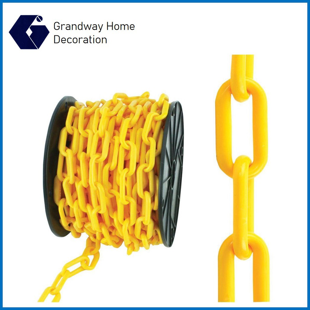 20m x 6mm Plastic Chain (Yellow) | Shopee Malaysia