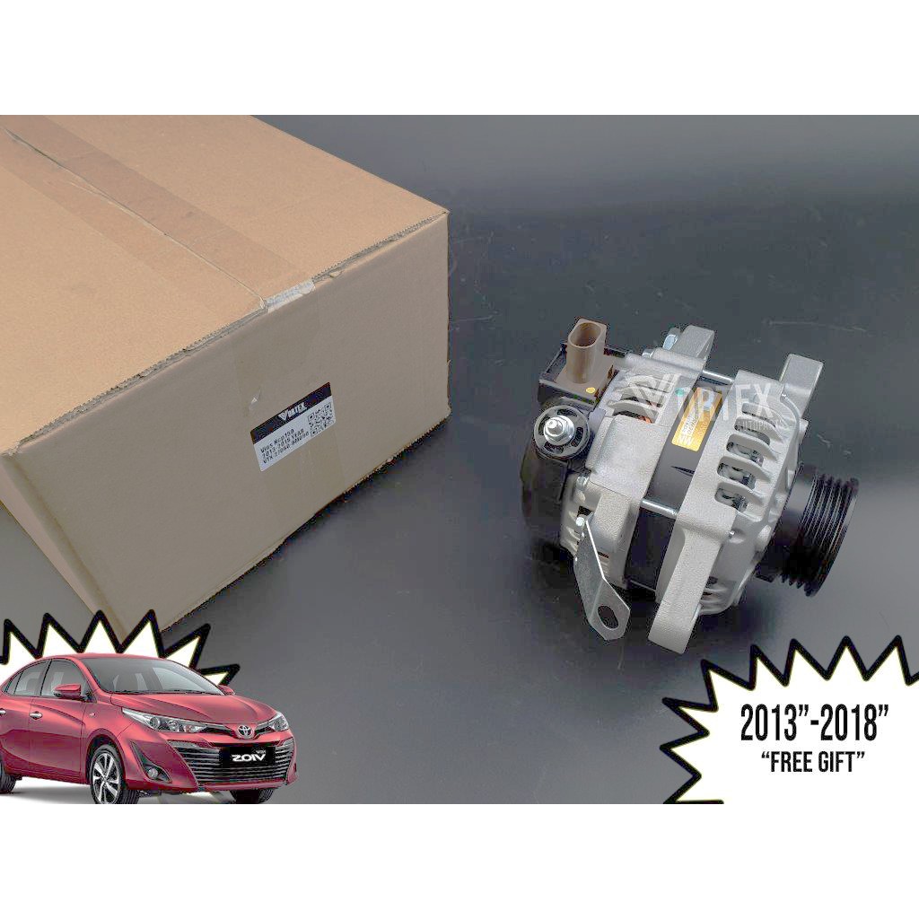 Alternator For Toyota Vios Ncp150 27060-0M090 (2Pin)(4Pk) | Shopee Malaysia