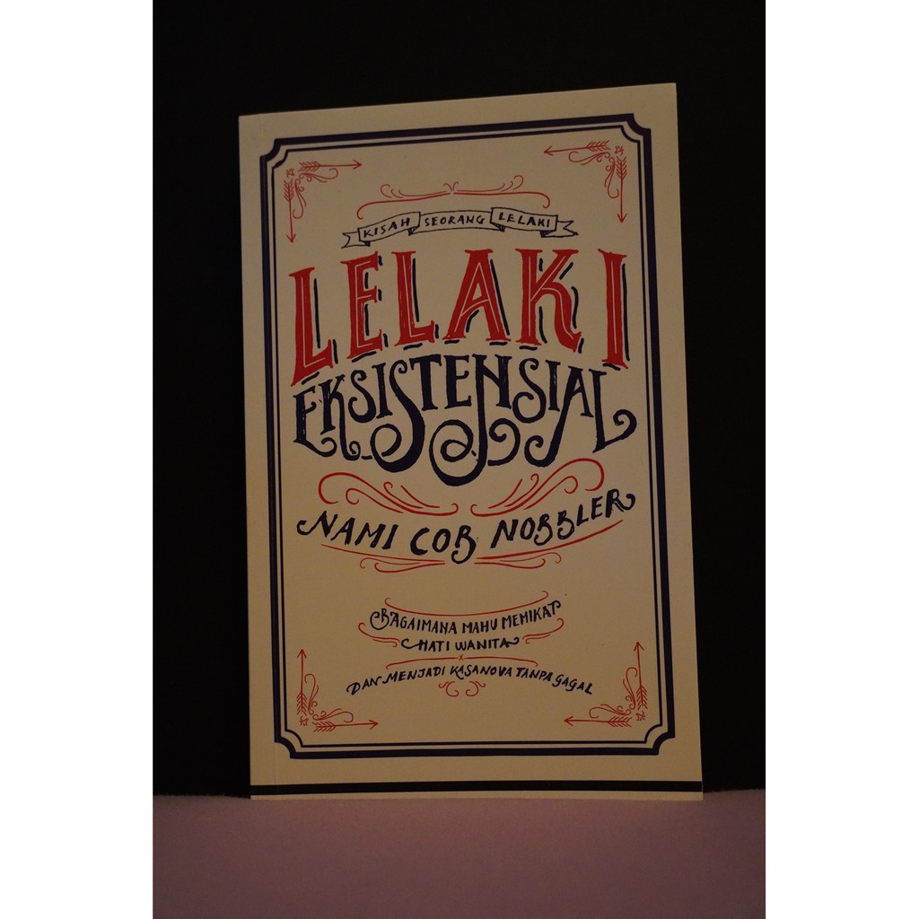 BUKU PRELOVED LELAKI EKSISTENSIAL - NAMI COB NOBBLER | Shopee Malaysia