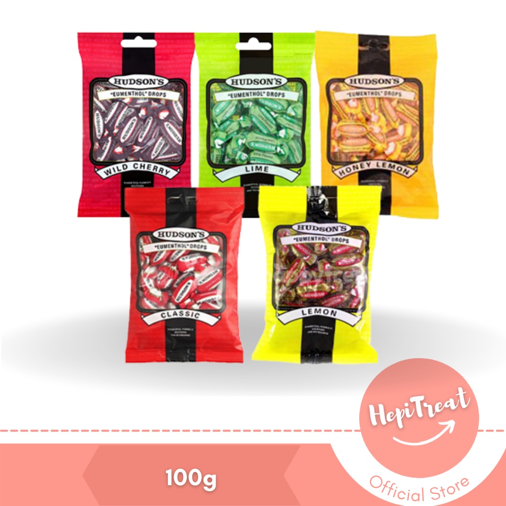 Hudson Candy/ Gula-Gula Hudson 止咳糖 Honey Lemon/ Lemon/ Wild Cherry ...