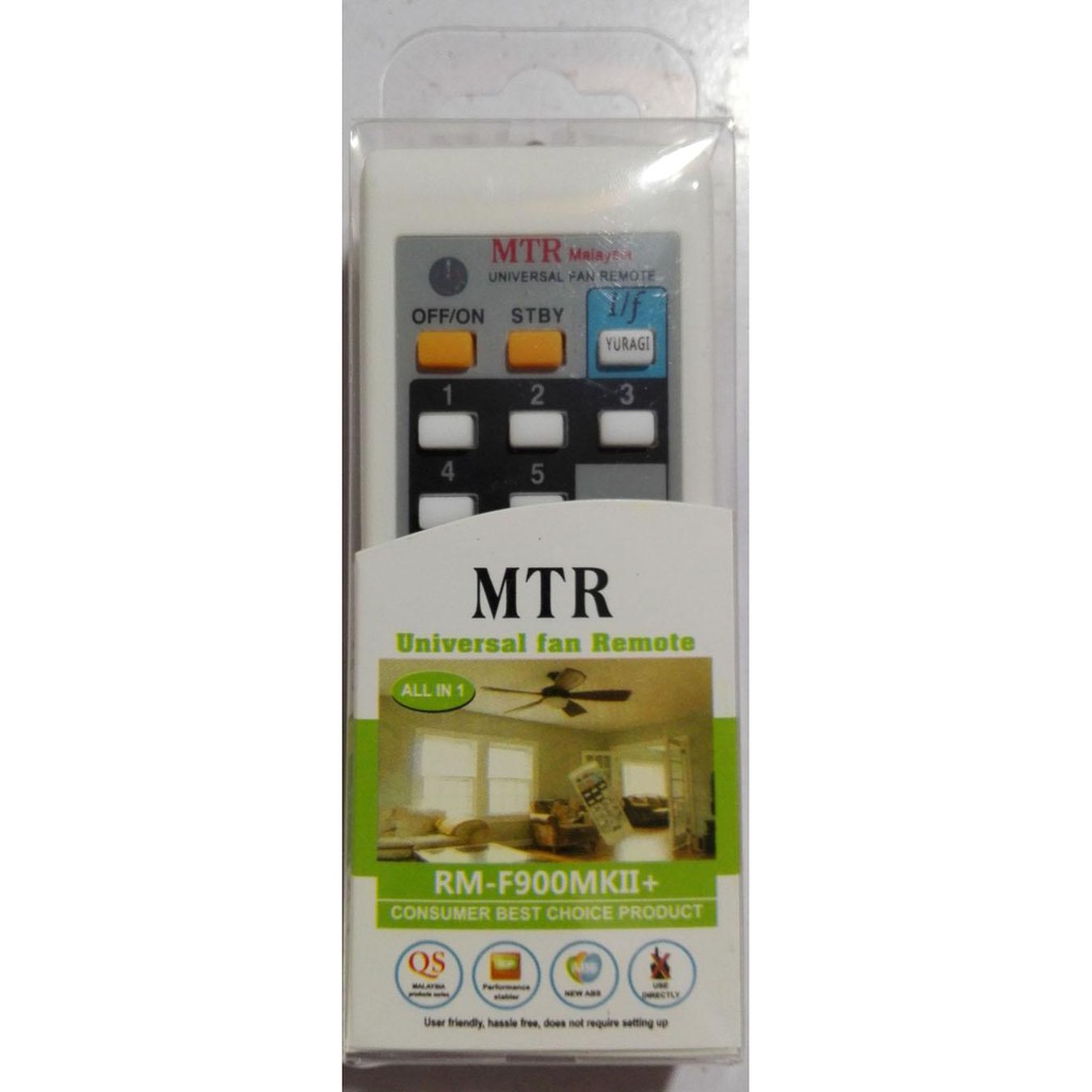 Universal Fan Remote Control RM-F900MKII | Shopee Malaysia