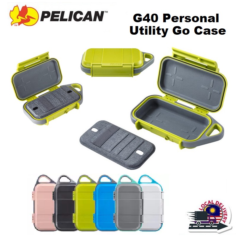 Pelican G40 Personal Utility Go Case Assorted Colours Available (Ready ...
