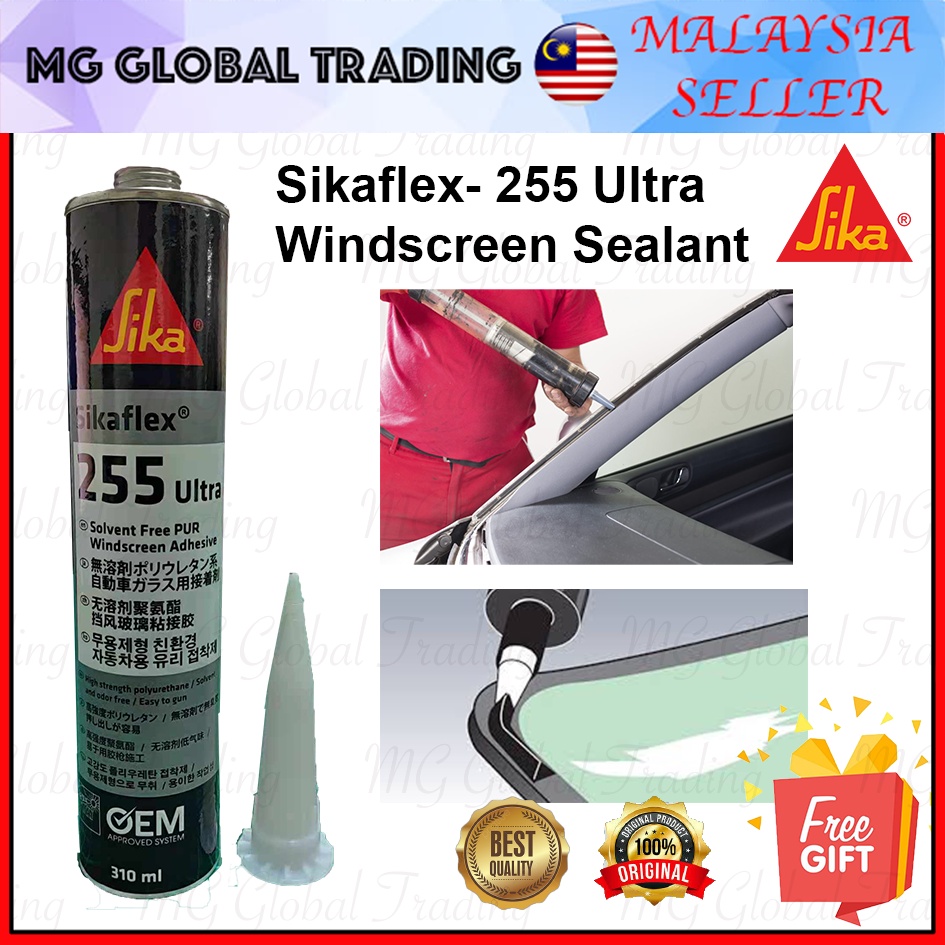 Sikaflex® 255 Ultra Windscreen Sealant (310ML) OEM Approved Windscreen ...