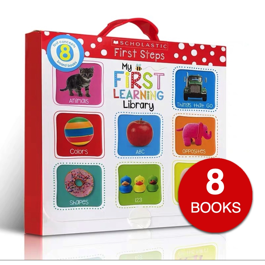 [100% original] My First Learning Library (8 books) | Shopee Malaysia