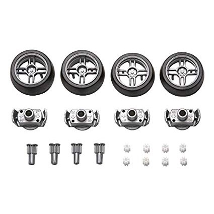 Tamiya Mini 4wd - One Way Wheel With Offset Tires | Shopee Malaysia