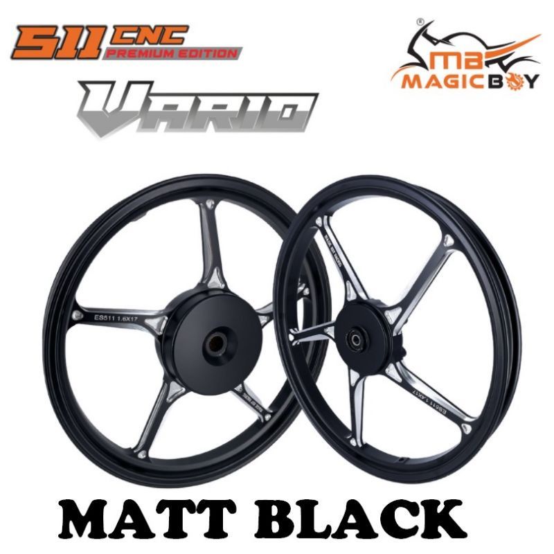 Magic Boy Sport Rim CNC 511 FOC 2 TUBEBAR HONDA VARIO /HONDA BEAT (24T ...