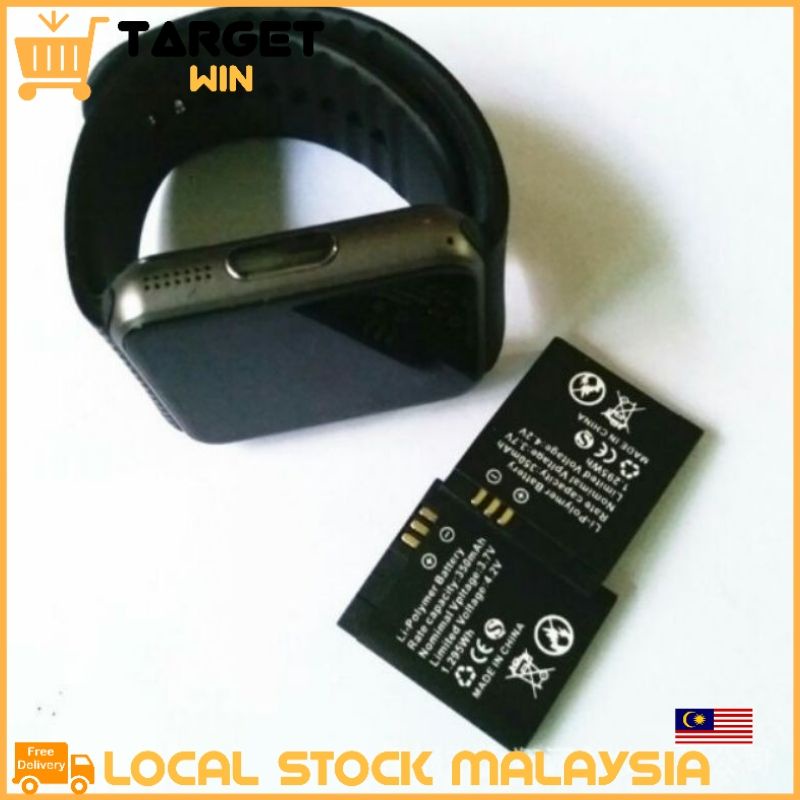 BATERI 380mAh Dz09 GT08 3.7V v8 dz 09 gt08 dz09 BATTERY Dz09 a1 Untuk ...