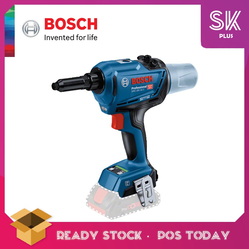 SKPLUS BOSCH GRG 18V-16 C Cordless Rivet Gun - 06019K5080 | Shopee Malaysia