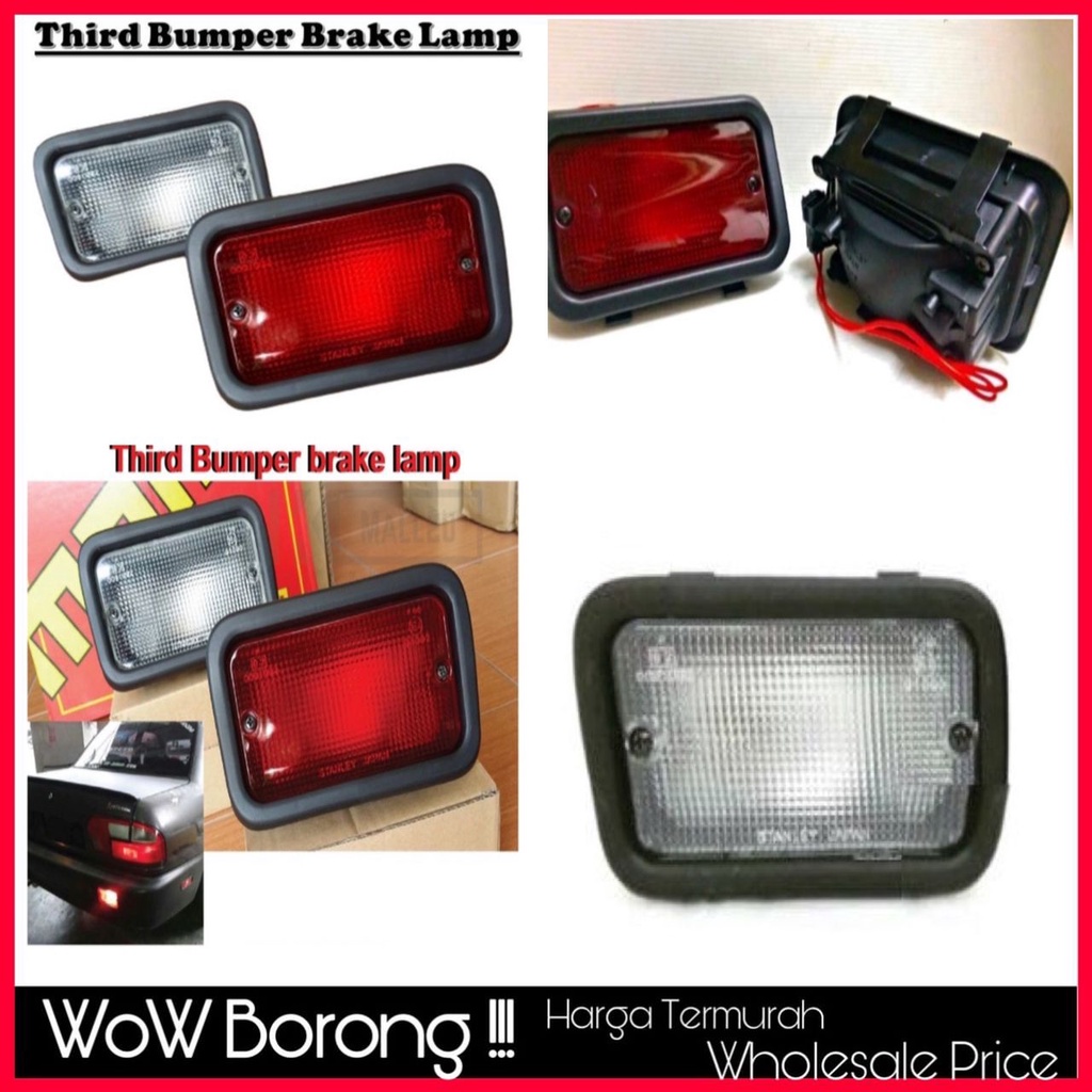 Third Bumper brake lamp White and Red Libero Rear Maker Lamp 1pc Wira ...