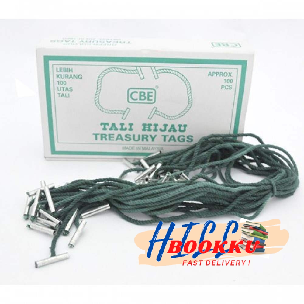 CBE Treasury Tags 7T (TALI HIJAU) | Shopee Malaysia