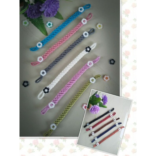 Knit mask connector|Hijab mask connector|Connector | Shopee Malaysia