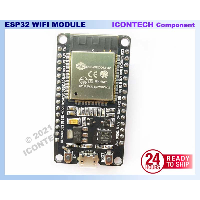 ESP32 WIFI Bluetooth Module IOT NODE-MCU32 ESP32S Node MCU (READY STOCK ...