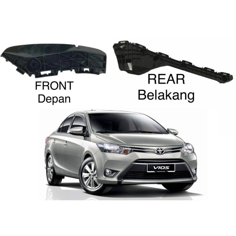 TOYOTA VIOS NCP150 2013-2018 YEAR BUMPER BRACKET RETAINER SUPPORT ...