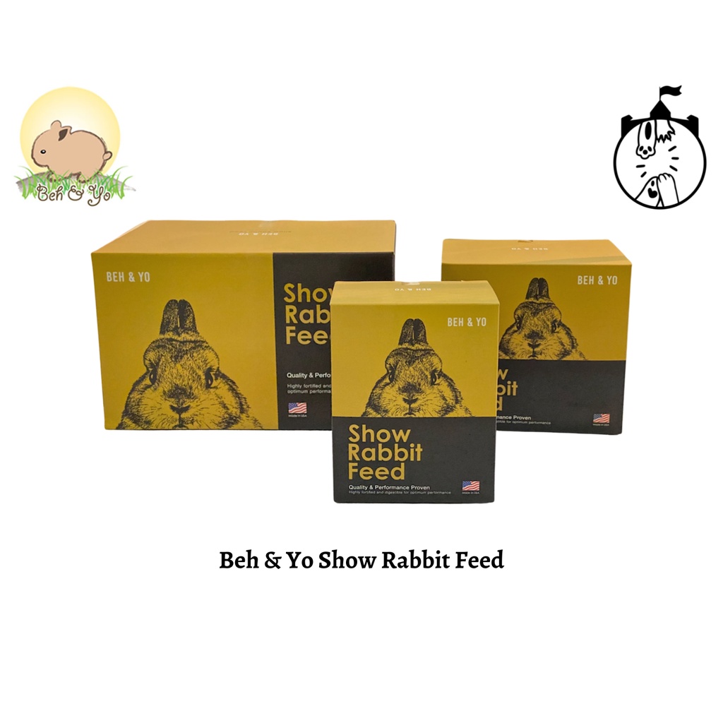 Beh & Yo Show Rabbit Feed All Ages Premium Rabbit Food (3.6kg) Beh & Yo ...