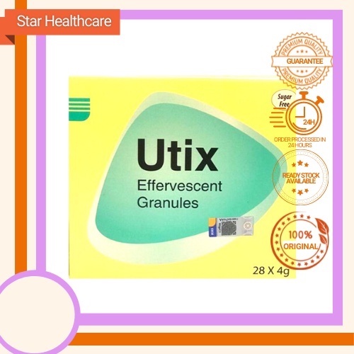 Utix Effervescent Granules 4g x 28s [Exp date: 11/27] | Shopee Malaysia
