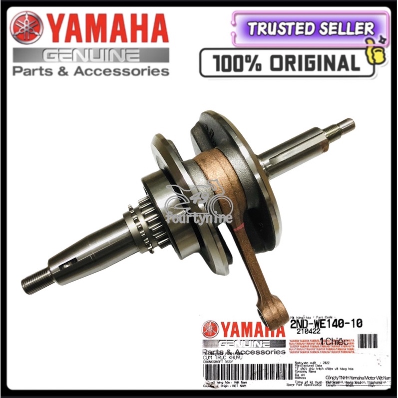 100% ORIGINAL VIETNAM Y15 Y15ZR CRANKSHAFT ASSY | Shopee Malaysia