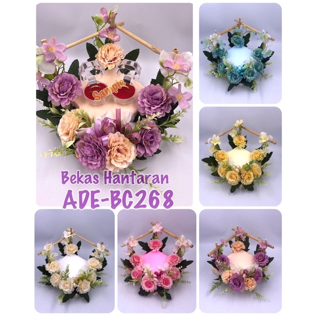 {Ready Stock} Bekas Hantaran Merisik(BC268)Tanpa Bekas/ Cincin Khawin ...