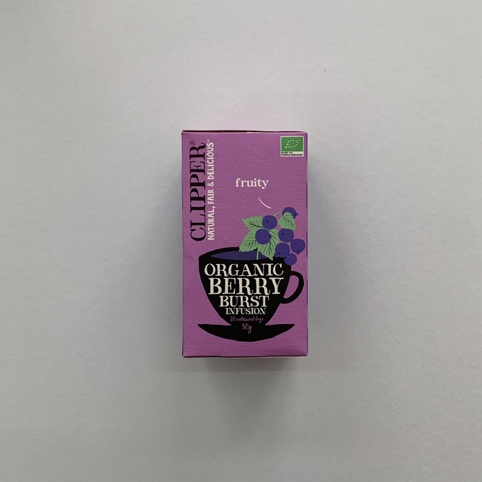 CLIPPER Organic Berry Burst Infusion Tea - 50g | Shopee Malaysia