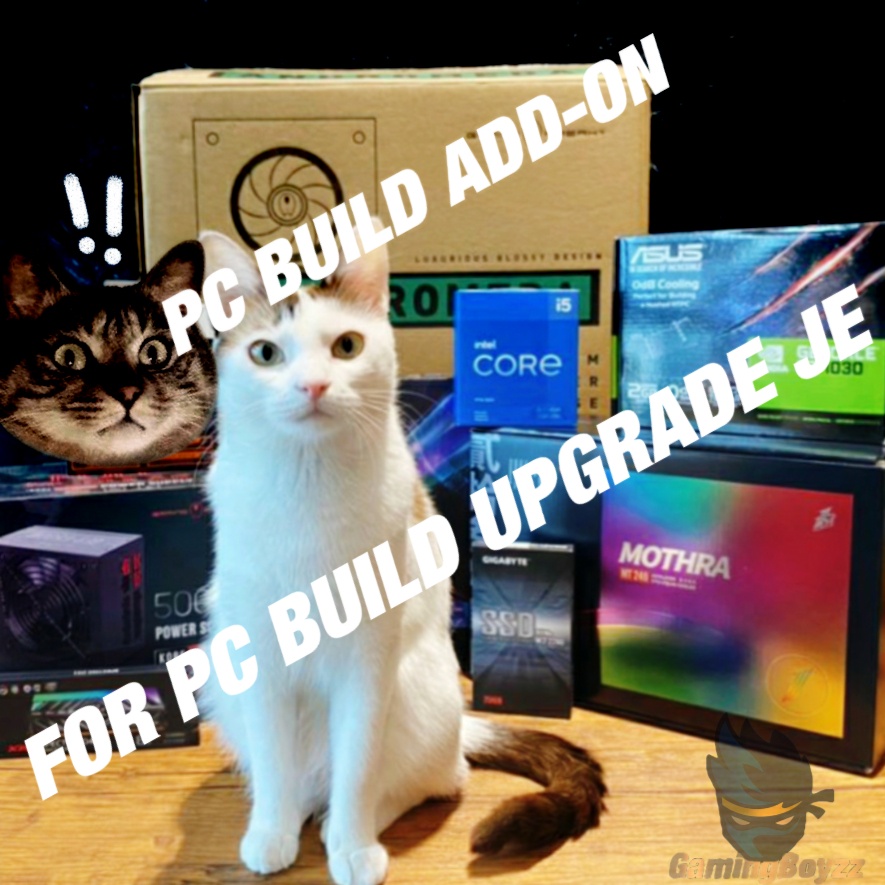 PC build custom upgrade and add-on | Shopee Malaysia