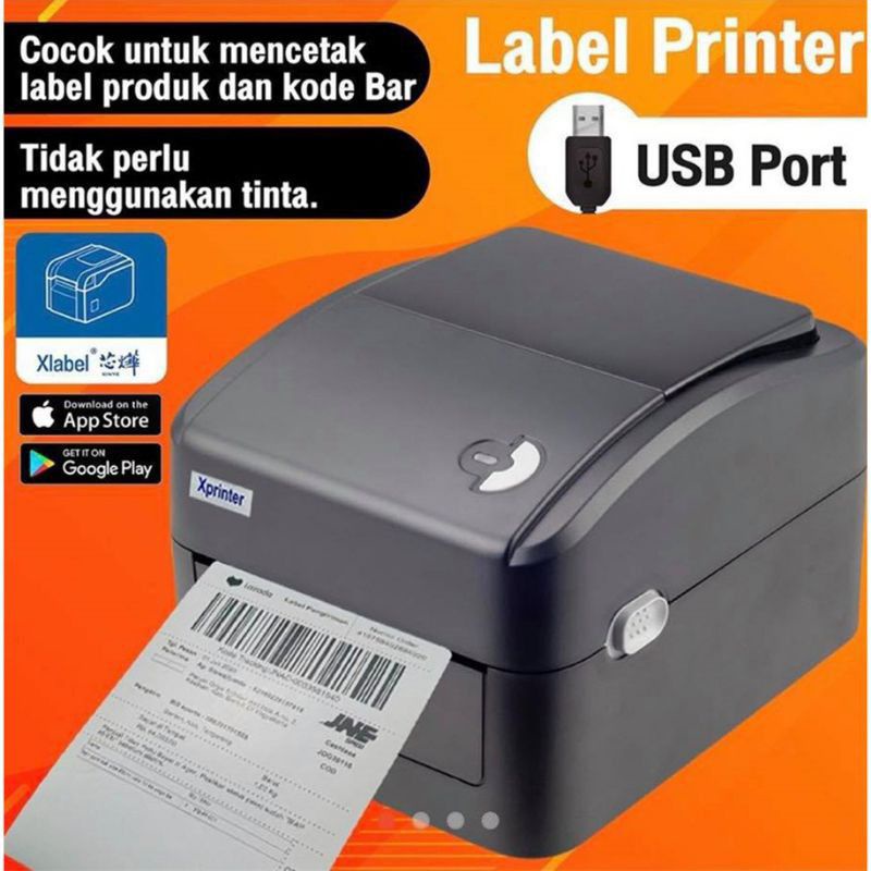 Iphone & Android bluetooth Shopee Easy Parcel A6 waybill Thermal ...