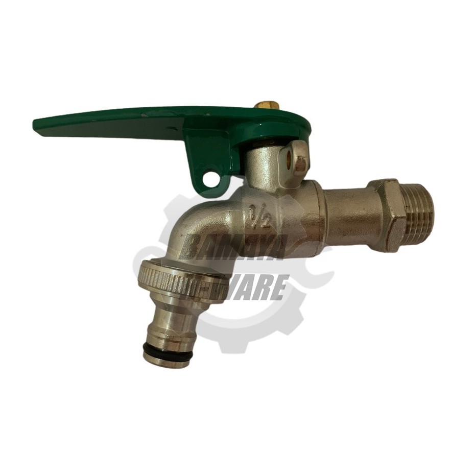1/2 VIP Outdoor Bib Tap (Lock Type). 1/2 Lockable Hose Union Wall ...