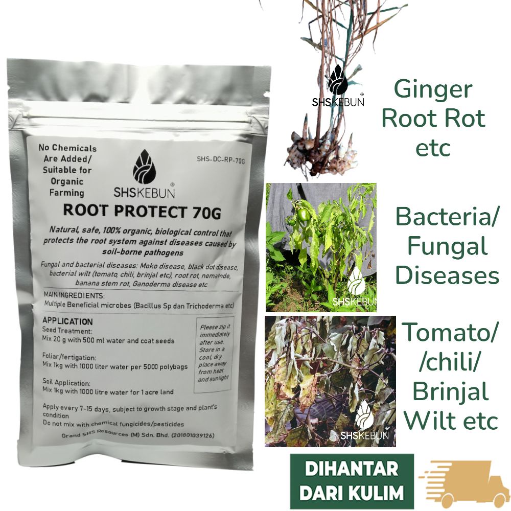 Root Protect 70g Racun Kulat Pokok Durian Biofungicide For Banana ...