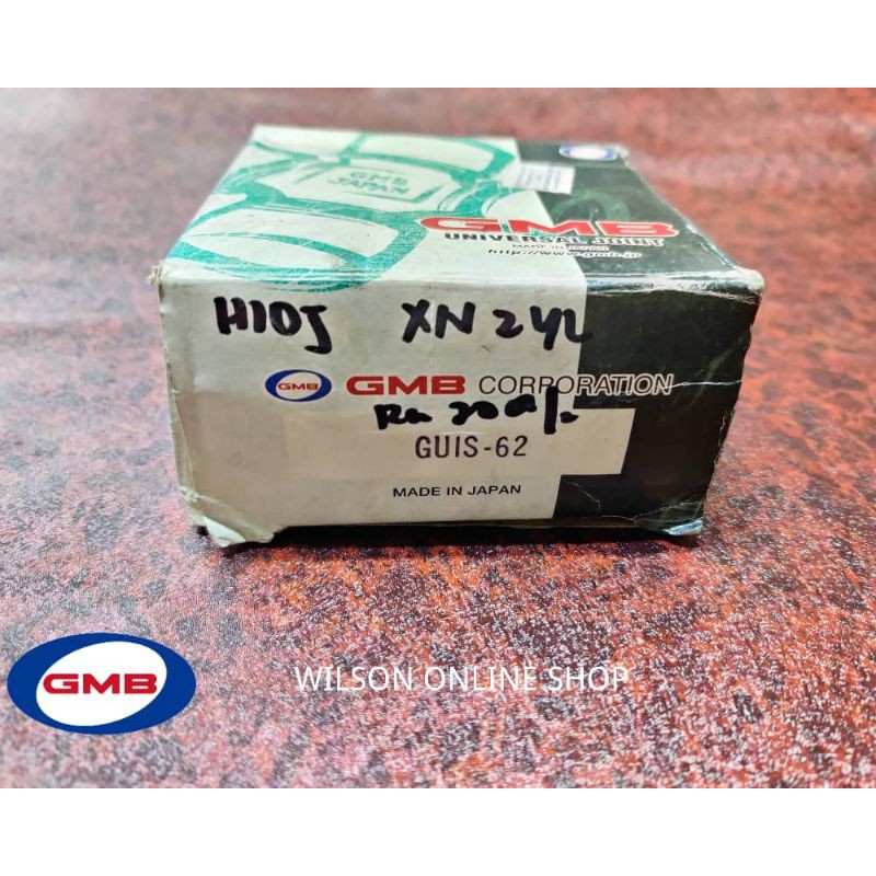 GMB UNIVERSAL JOINT GUIS-62 ISUZU JCM,JCR,JBR 35MMX105MM | Shopee Malaysia