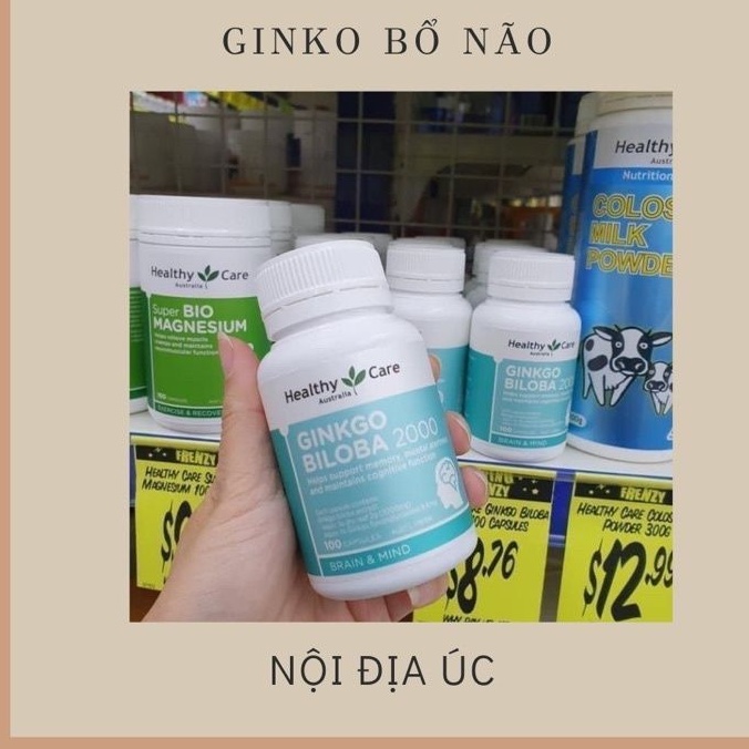 Ginkgo tonic Australian brain date 2024 auth standard | Shopee Malaysia