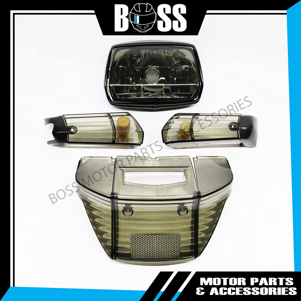 [VISS] HONDA EX5/DREAM Head Lamp Signal Cover & Tail Lamp Cover / Lampu Depan Signal Cover Lampu ...