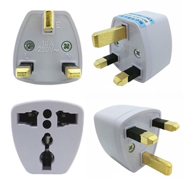 Universal Multi Plug Adaptor To Malaysia 3 Pin | Shopee Malaysia