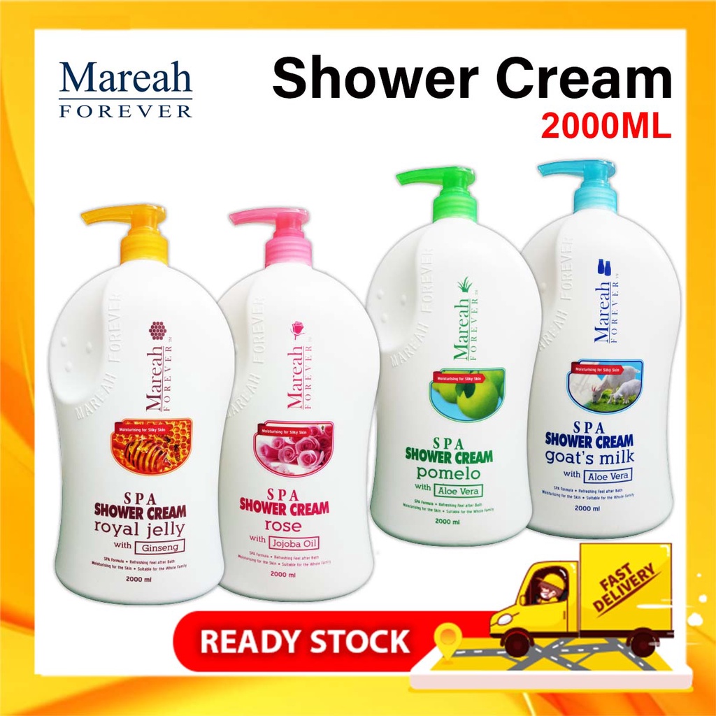 Mareah - Shower Cream 2000ml | Shopee Malaysia