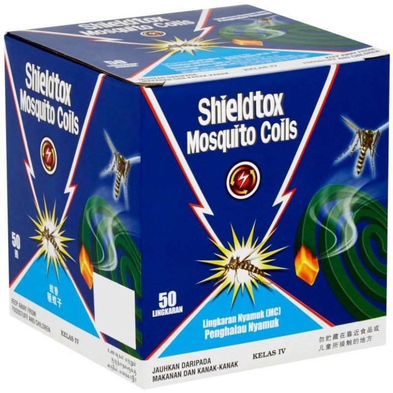 Shieldtox Mosquito Coils/Lingkaran Nyamuk (50 Coils) | Shopee Malaysia
