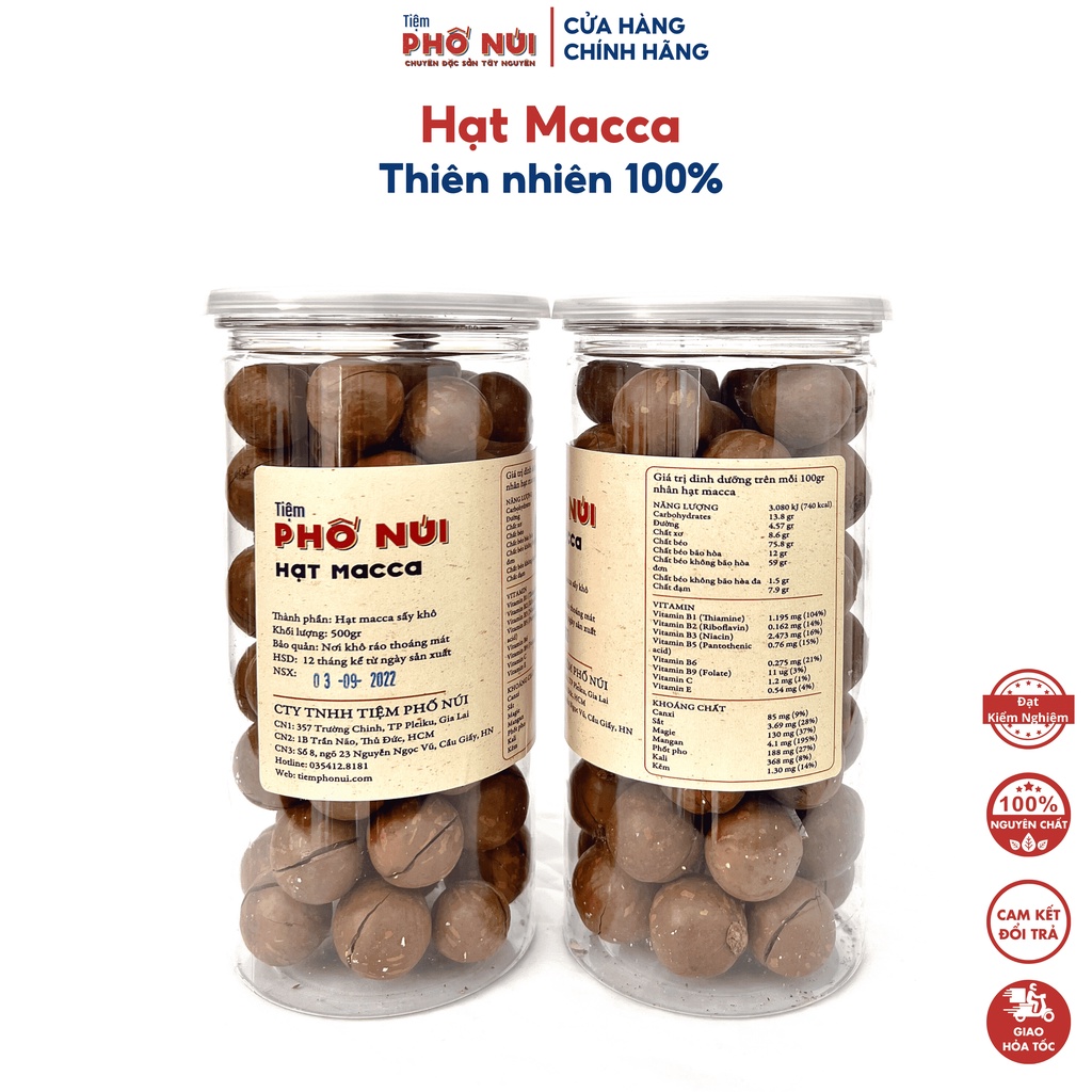 Cracked Macca Nuts, Nutritional Seeds Medium Size - 500gram | Shopee ...