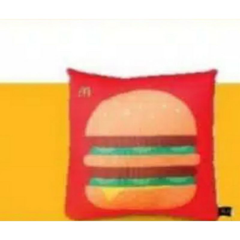 Doraemon Pillow & McDonald's French Fries Pillow (FREE McD Calendar ...