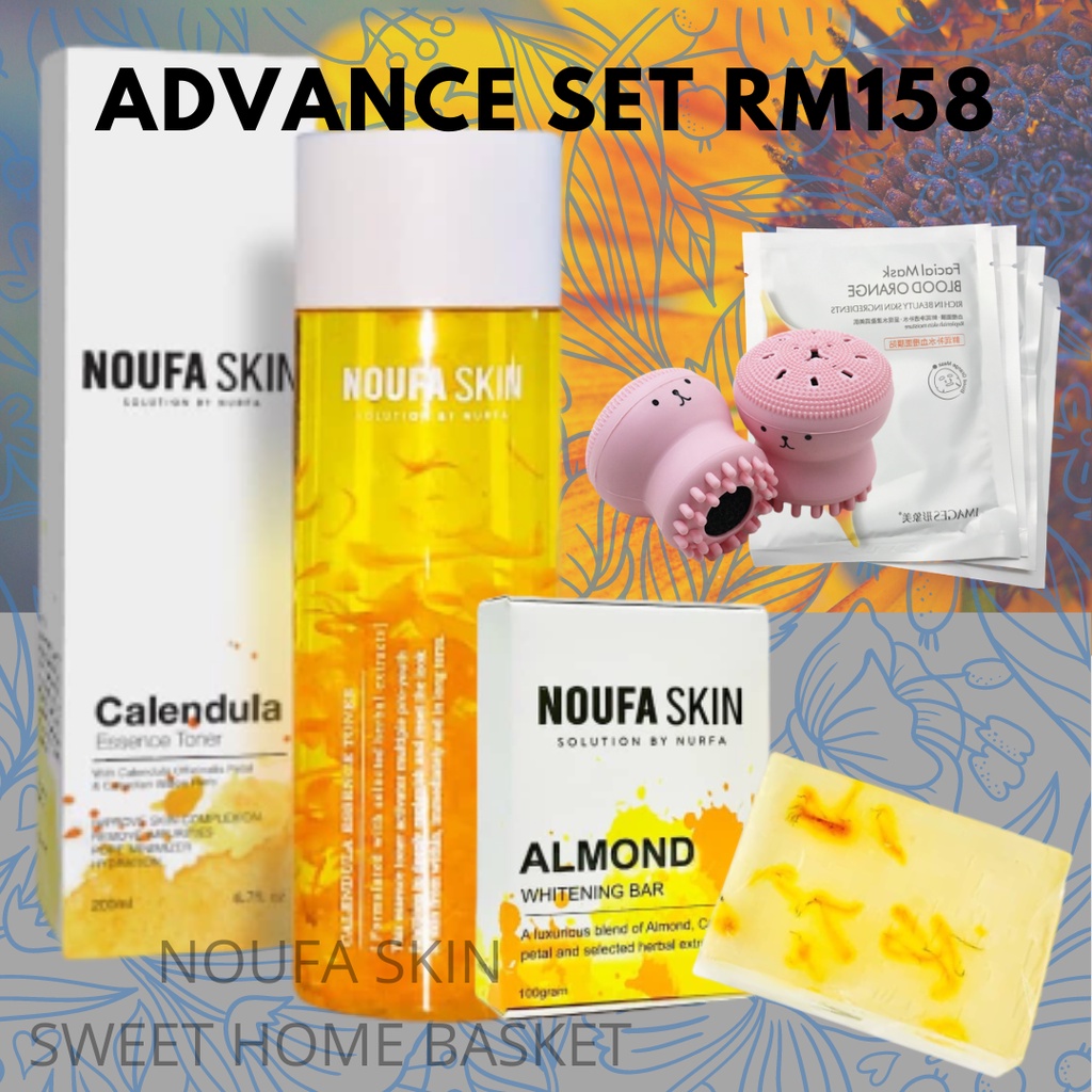 NOUFA SKIN 100% Original NEW Packing from HQ ESSENCE & Whitening Soap 🔥PROMOTION + FREE Gift🔥 ...