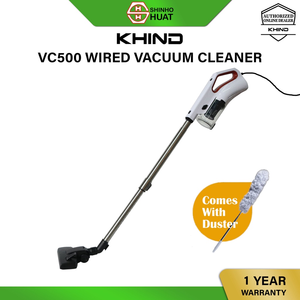 Khind VC500 Corded Vacuum Cleaner Wired Vacuum Cleaner | Shopee Malaysia